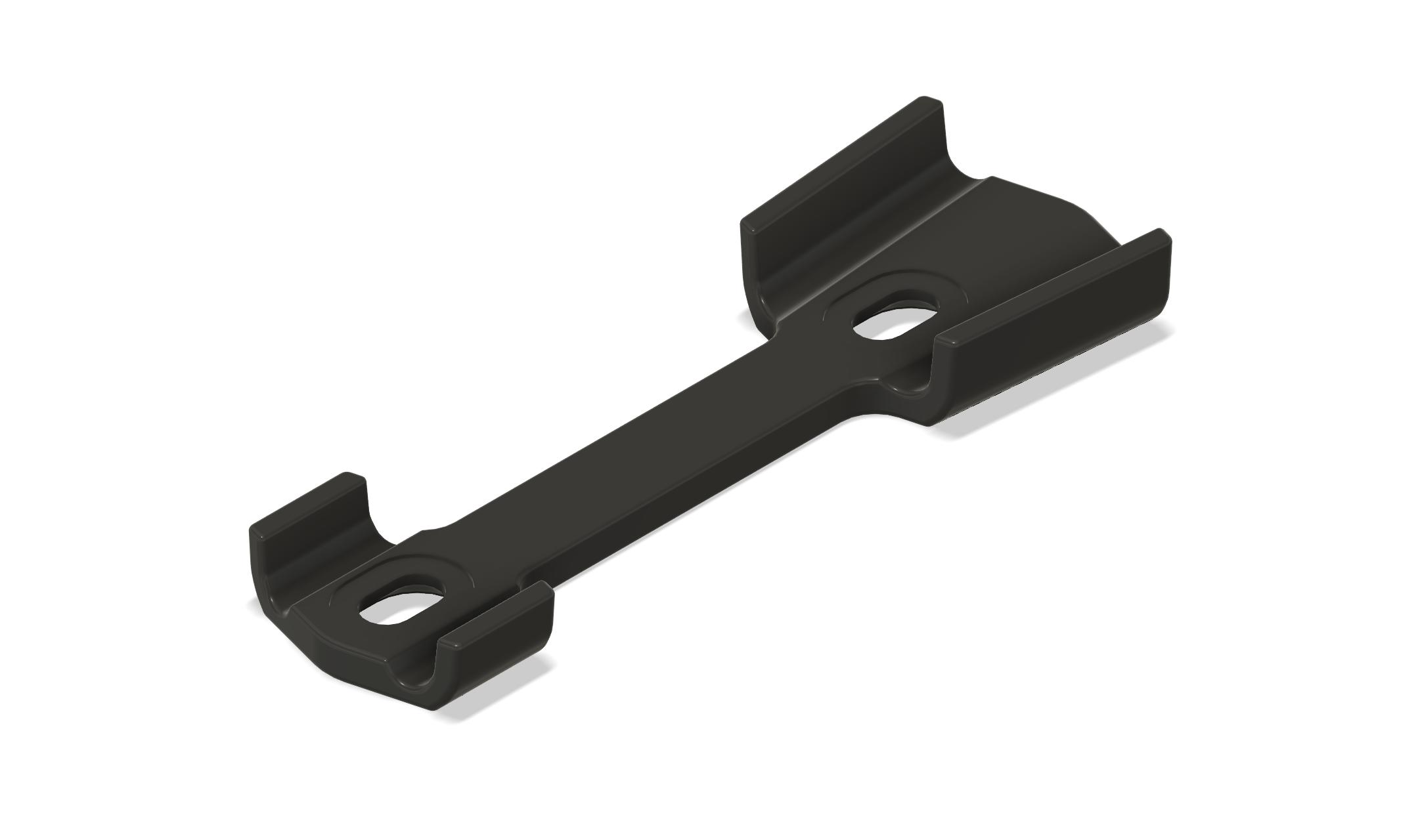 3D Printed clips Damper frame - MDE Bicycles - Handcrafted since 2001