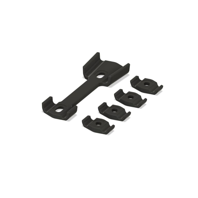 3D Printed clips Damper frame - MDE Bicycles - Handcrafted since 2001